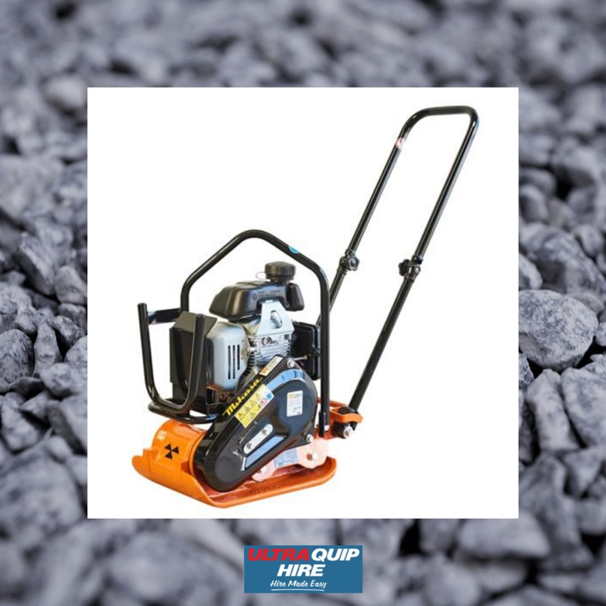 Plate Compactor 45kg Mikasa - Ultraquip Hire