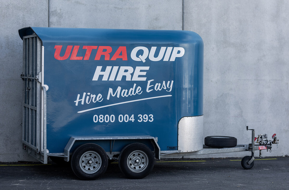 Trailers for Hire, Blenheim NZ - Ultraquip Hire