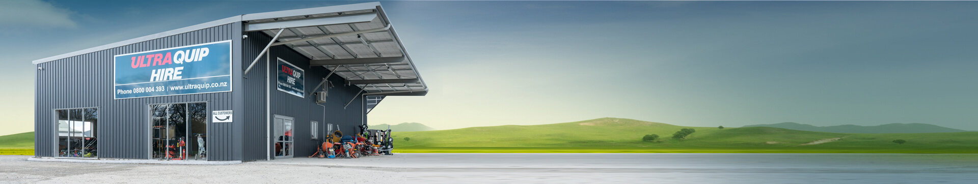 Equipment Hire Specialists | Ultraquip Hire: Blenheim, NZ.